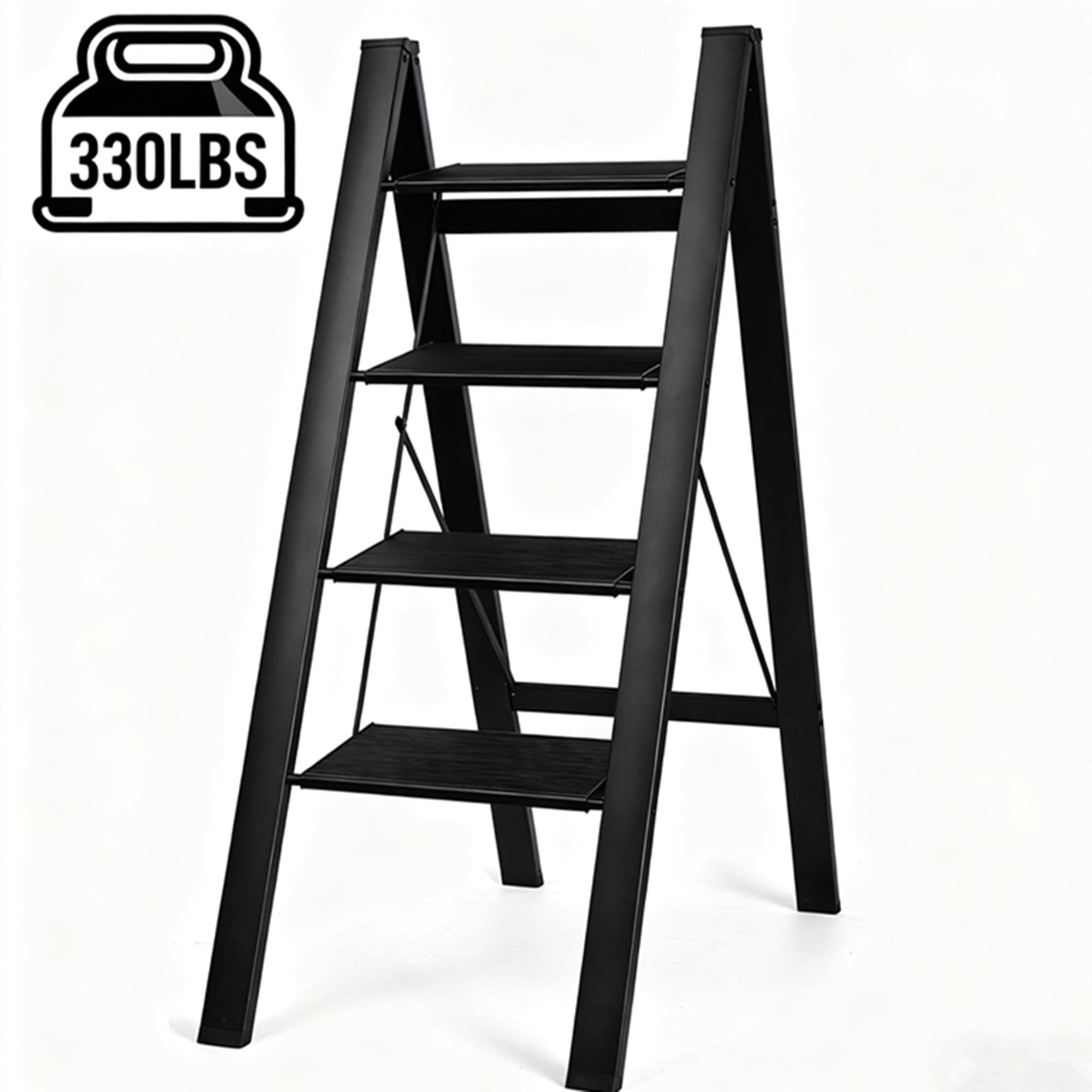 Click here for Yardlab 4 Step Ladder  Foldable Step Stool Aluminu... prices