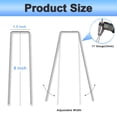 6 Inch 240 Pack U-Shaped Galvanized Garden Stakes, 11 Gauge Landscape ...