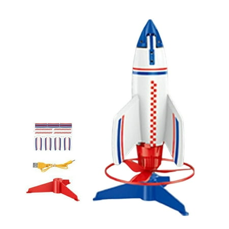 Rocket Launcher Toys Fly Higher Foam Rockets Summer Outdoor Beach Toys ...