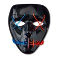 Way to Celebrate Unisex Red and Blue Light-Up Stitched Black Plastic ...