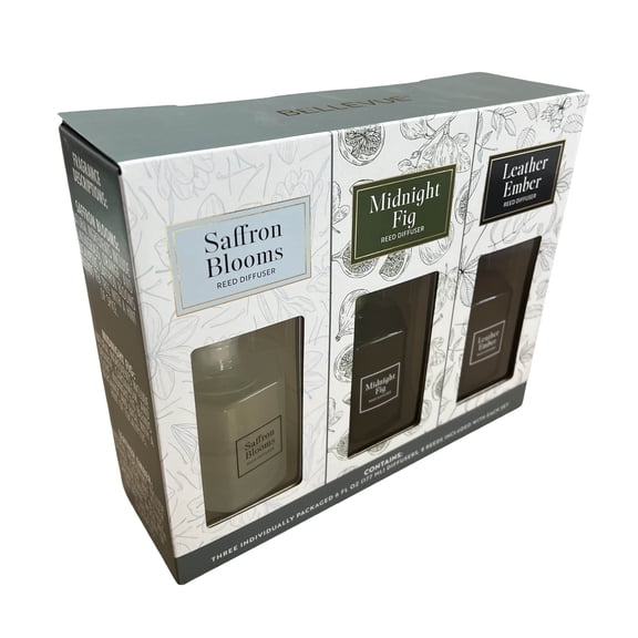Hotel Collection Black Velvet Reed Diffuser Set | Zesty Citrus, Black ...