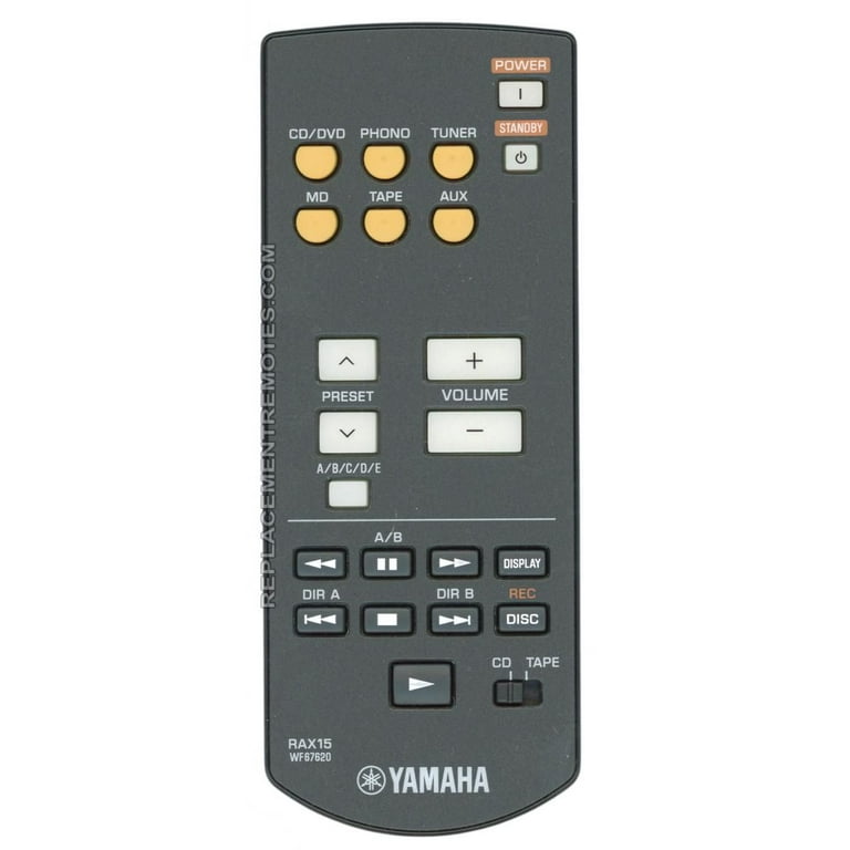 Yamaha Sound System Remote Control