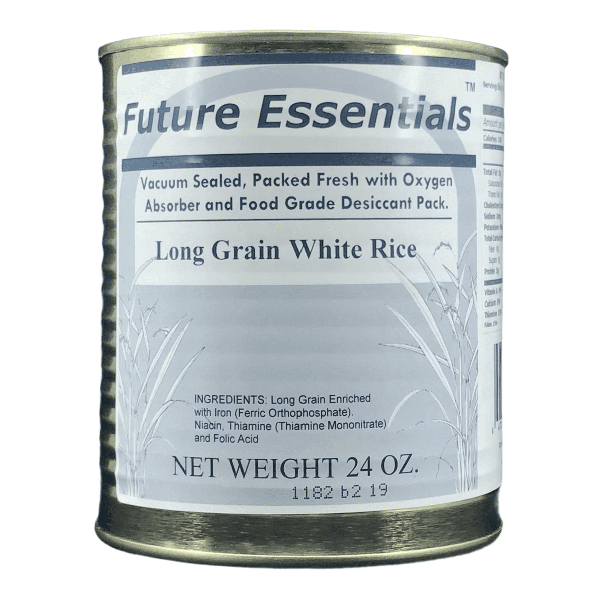 Future Essentials Canned Long Grain White Rice Emergency Survival Food ...