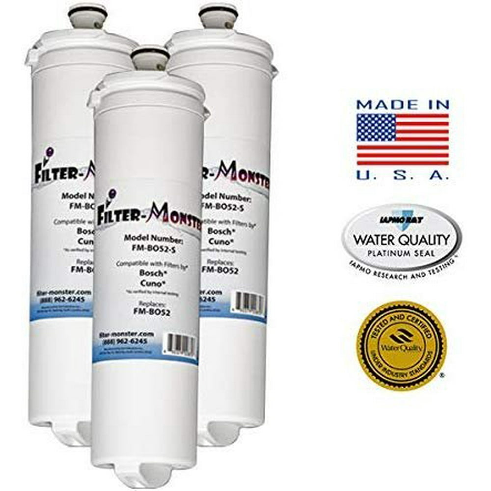NSF 42, 53, 401 Replacement Refrigerator Water Filter Compatible with ...