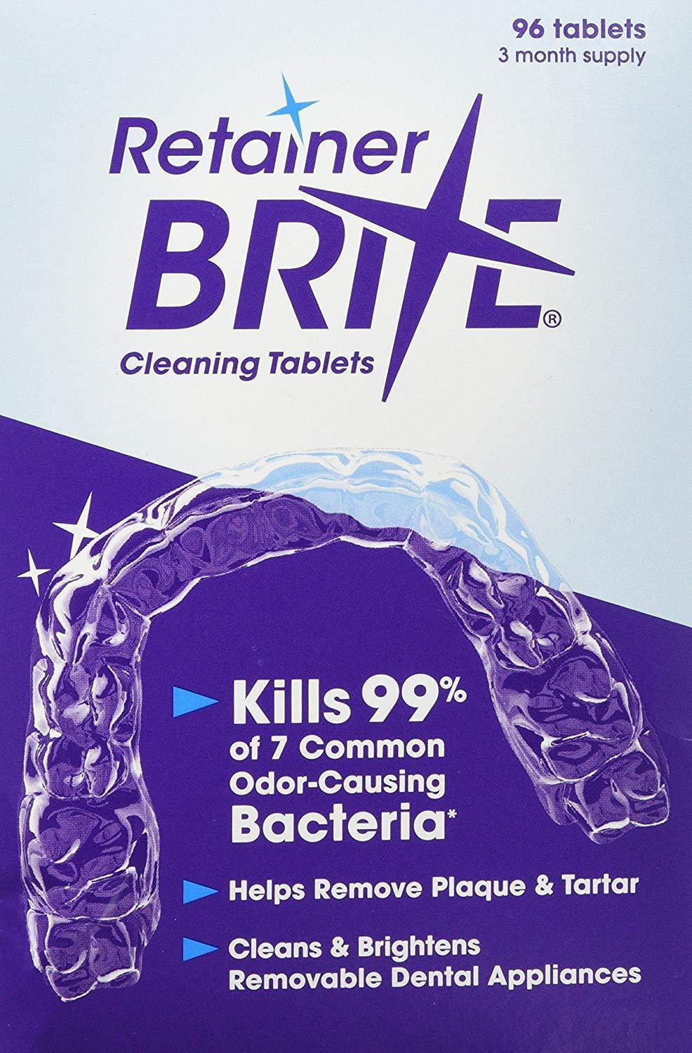 Retainer Brite 96 Tablets (3 Months Supply) - Walmart.ca