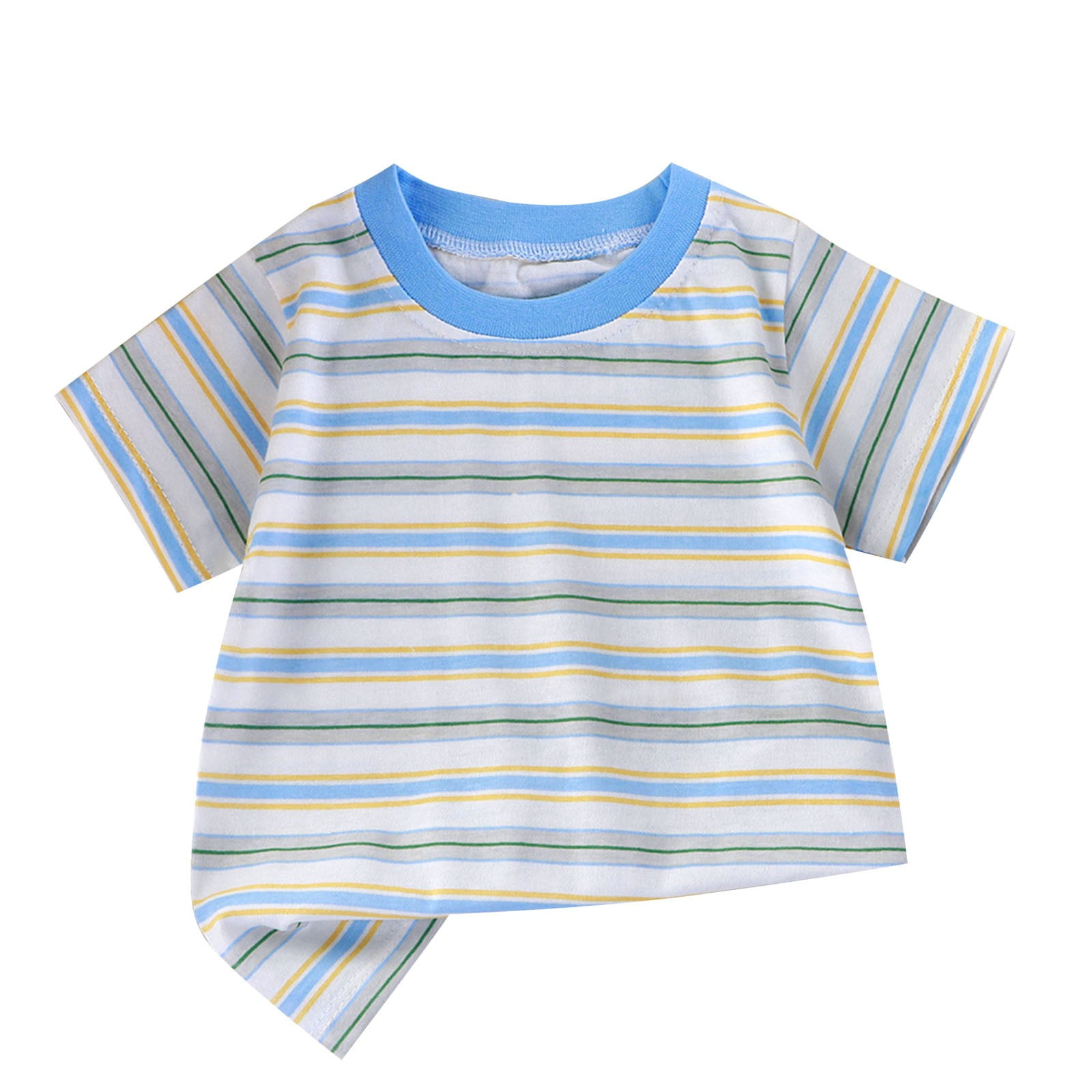 Click here for Zbxnli Toddler Boys T Shirts Striped Printed Short... prices