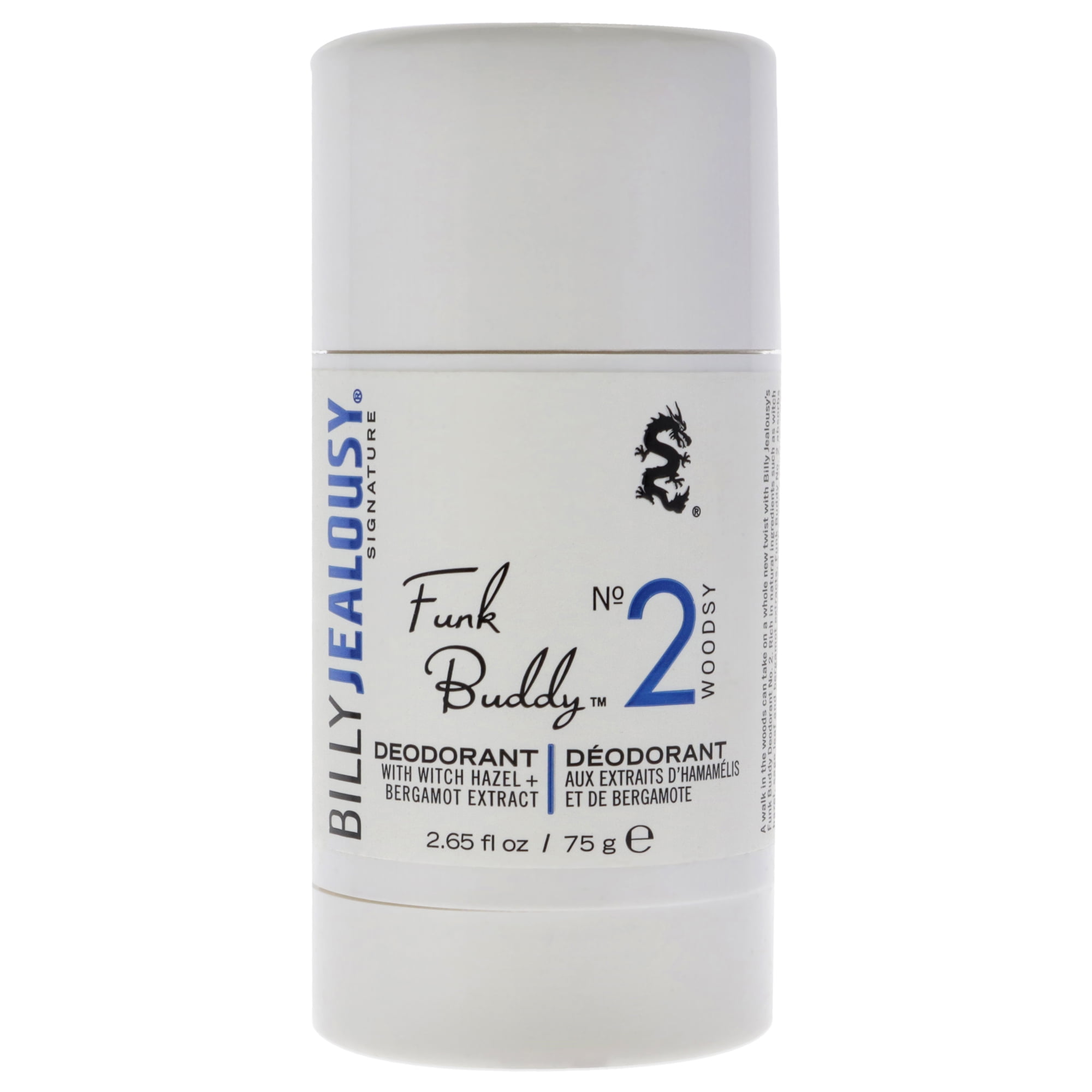 Billy Jealousy Desodorante en barra Desodorante en barra Funk Buddy - 2 ...