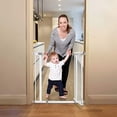 Dreambaby Ava Baby Stairs Walk Thru Opening Tension Top Security Gate ...