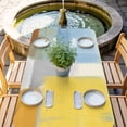 Abstract Painting Fitted Rectangle Tablecloth 30" x 60" Art Style ...
