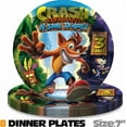 Crash Bandicoot Party Supplies Birthday Decorations Plates Banner Kids ...