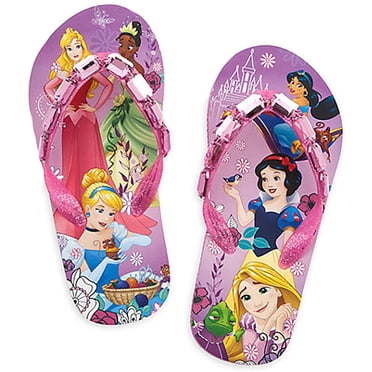 Disney Store Princess The Little Mermaid Ariel Flip Flops Sandals Shoes ...