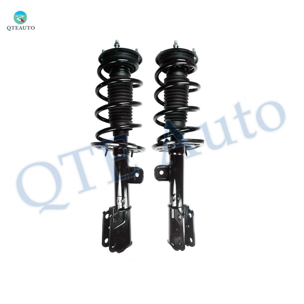 Pair Front L R Quick Complete Strut Coil Spring For 2013 2019 Ford