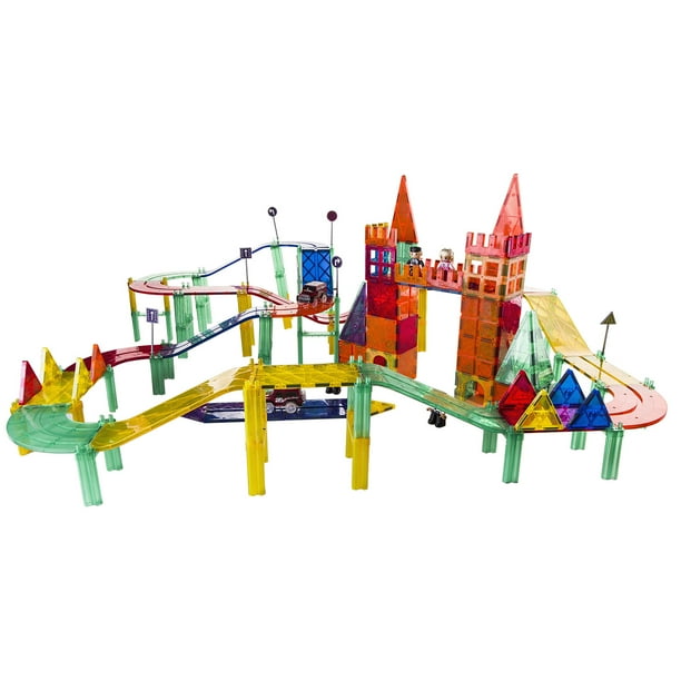 Magnetic Racing Track 55 Piece By Mag-Genius Ultimate Fantasy Racing ...