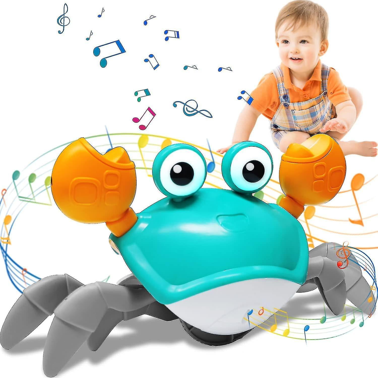 Click here for Luniquz Crawling Crab Baby Toy - Baby Musical Toys... prices