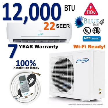 Daizuki 12000 BTU 500 Sq Ft Mini-Split Air Conditioner & Heat Pump ...
