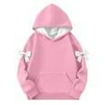 EnJoCho Girls Bow Graphic Sweatshirt Hoodies for Kids Hoodie Pullover ...
