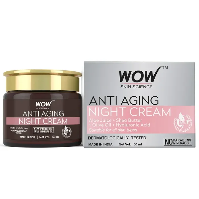 Click here for Wow Skin Science Anti Aging Night Cream  50ml 50 M... prices