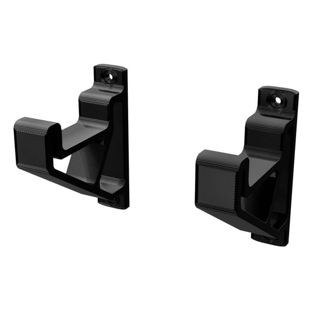 Ladder Wall Mount Bracket Holder Universal Low Profile Heavy Duty Black ...