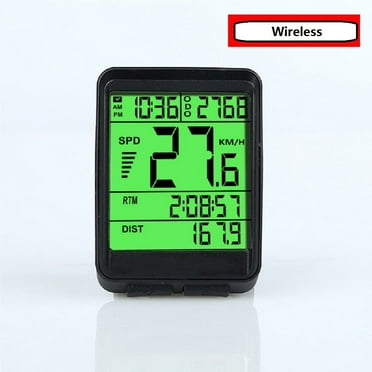 Bicycle Speedometer and Odometer Wireless Waterproof Cycle Bike ...