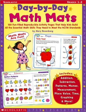 Pre-Owned Day-By-Day Math Mats: 180 Fun-Filled Reproducible Activity ...
