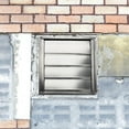 150mm Air Vent Duct Grills Stainless Steel Ventilation Cover Fan Outlet ...