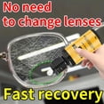 Car Windshield Repair Solution With Glasses Lens Scratch Removal And ...