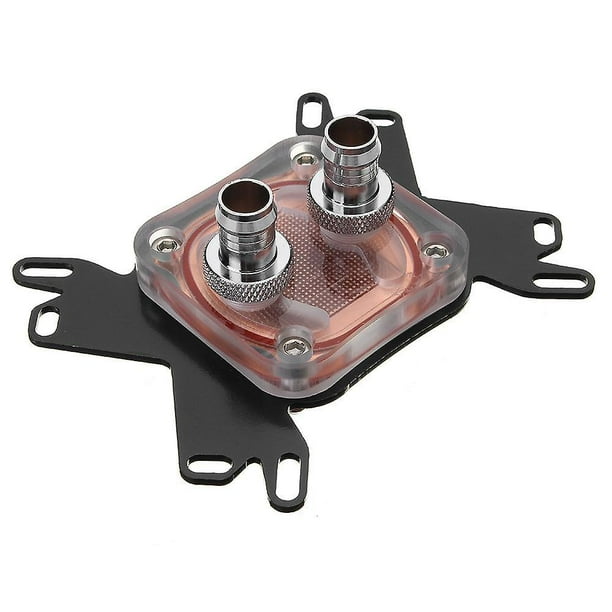 Copper CPU Cooler Water Cooling Water Block Computer Components Fans ...