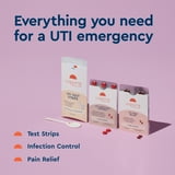 Uqora UTI Emergency Kit - Comes with 2 Urinary Tract Infection Test ...