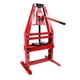 Dragway Tools 12-Ton Benchtop Hydraulic A-Frame Shop Press with Press ...