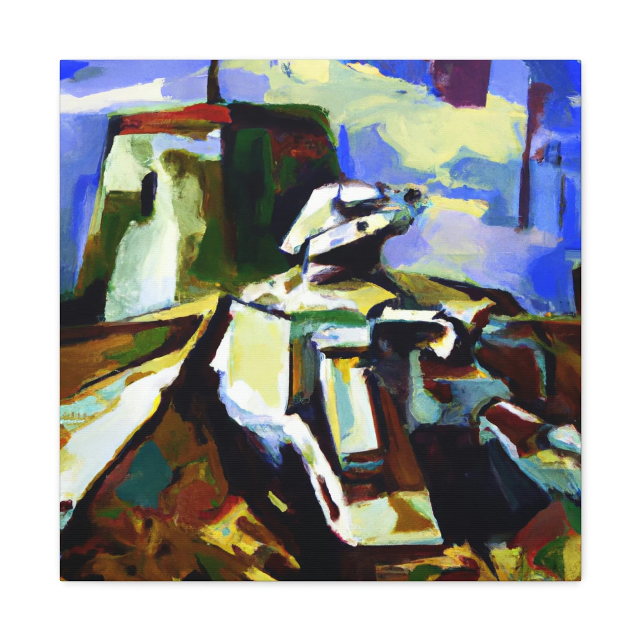 Tank Operator Reflection - Canvas - Walmart.com