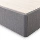 Zinus Upholstered 7.5” Metal Box Spring with Wood Slats, Twin - Walmart.com