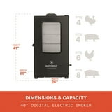 "Masterbuilt 40"" Digital Electric Smoker with Window, Adventure Series ...