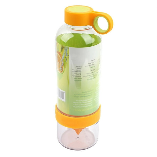 Plastic Portable Fruit Lemon Juice Infuser Manual Juicer Water Bottle ...