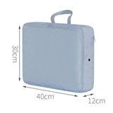 riaocot Down Jacket Storage Bag Large Capacity Double Zipper Dirt-proof ...