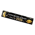 Class Of 2026 Graduation Backdrop Decors Polyester Fabric Banners Black ...