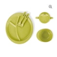 Ozeri Earth Dish Set For Kids, 100% Made from a Plant - Walmart.com