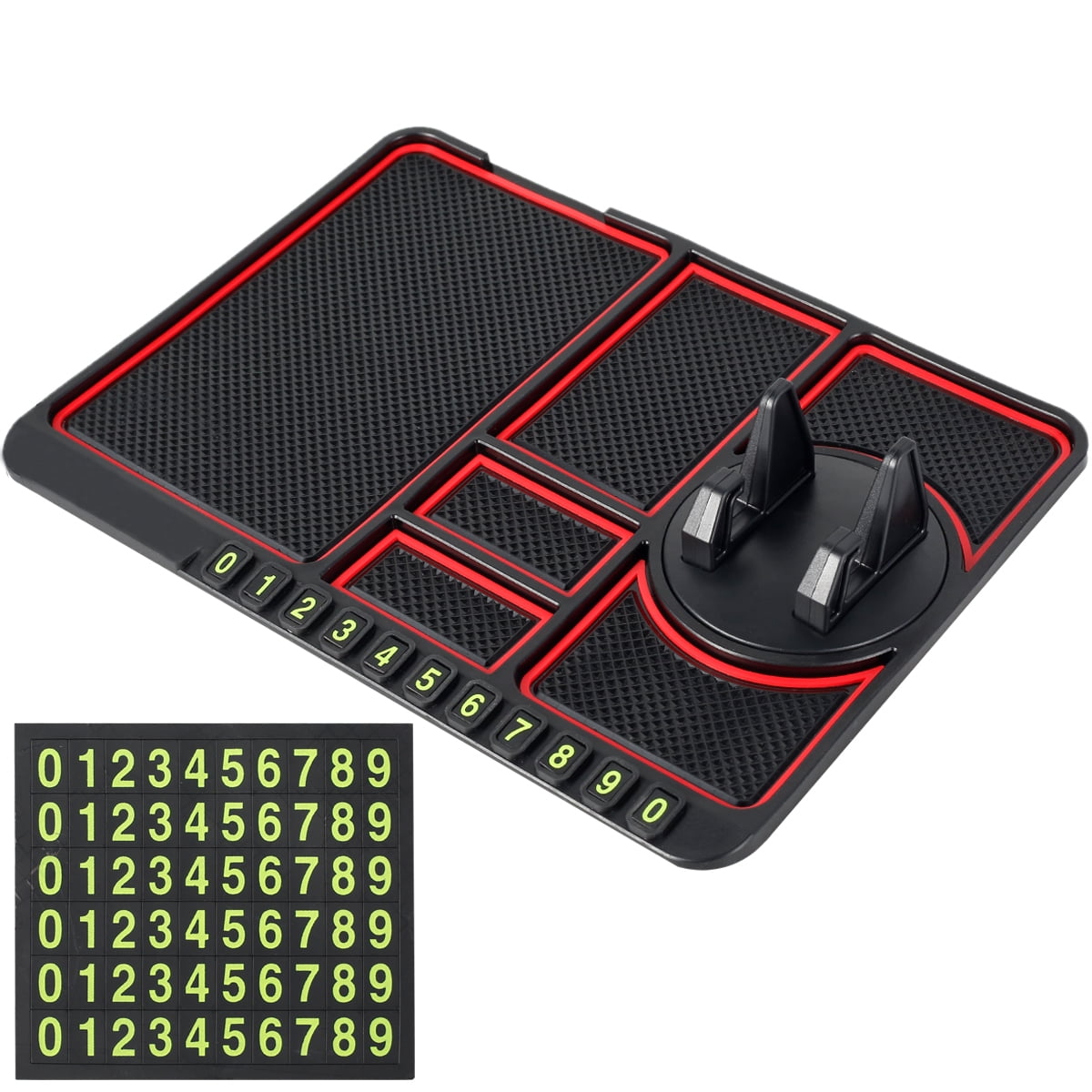 Littleduckling Car Dashboard Tray Sticky Car Phone Holder Pad with Car ...