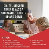 CHEF REMI Latest Digital Kitchen Timer, RED - Walmart.com