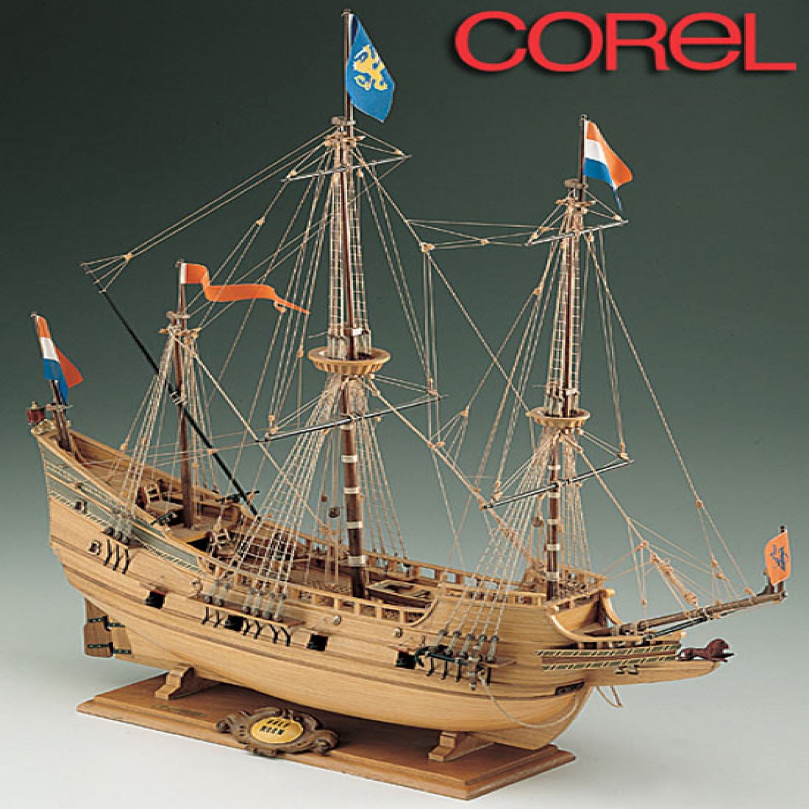 COREL HALF MOON WOOD SHIP MODEL KIT 1:50 - Walmart.com