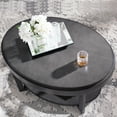 Design House Oval Condo Coffee Table in Smoke Gray - Walmart.com