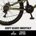 Mongoose Bash Aluminum Suspension Mountain Bike, 21 Speeds, 26-Inch ...
