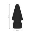 BAETEUY Anti friction Replacement Stylus Pen Tip Nib for Apple Pencil ...