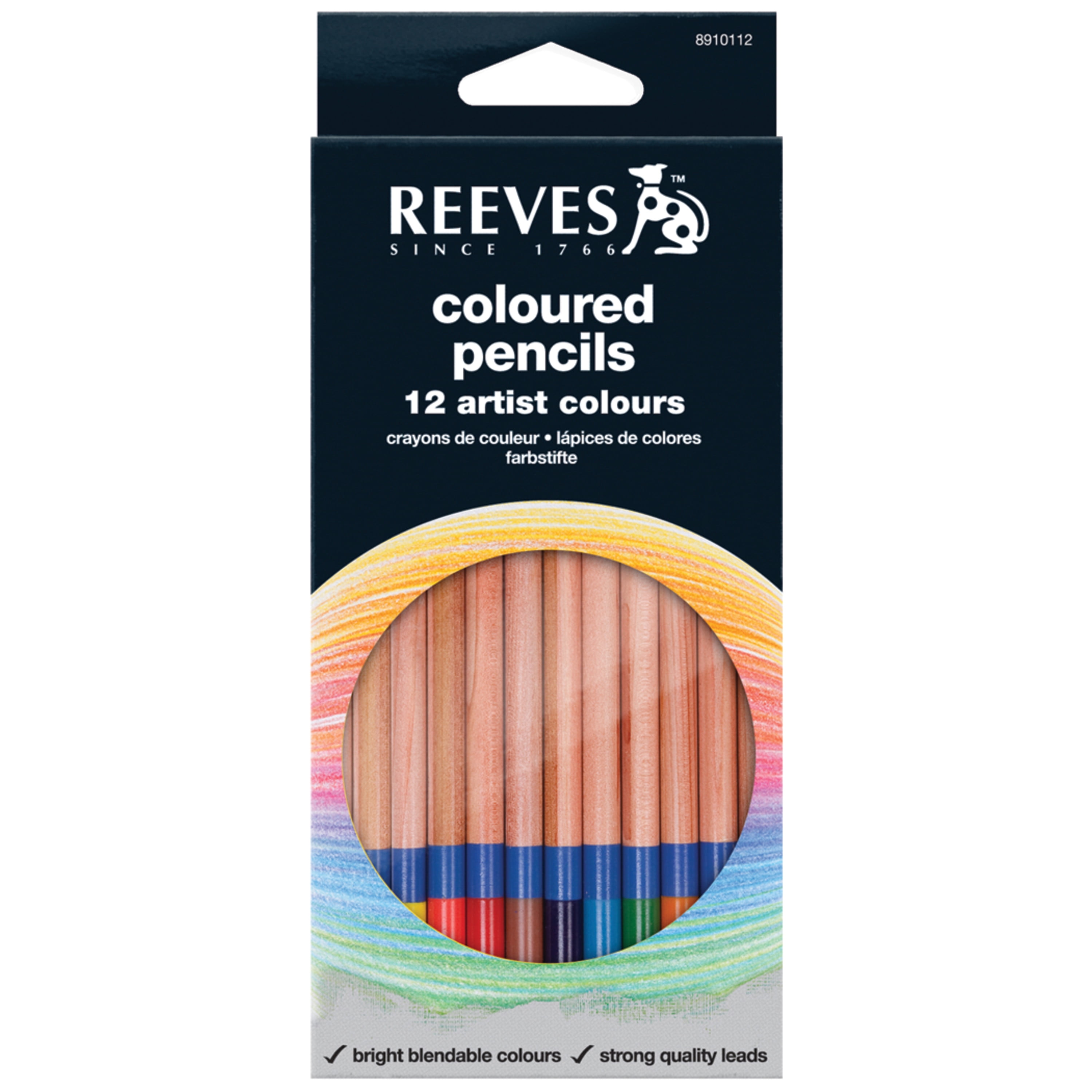 Reeves Value Colored Pencil Set, 12-Colors - Walmart.com