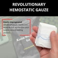 First Aid Advanced Quick Clotting Combat Gauze - Flexible Hemostatic ...