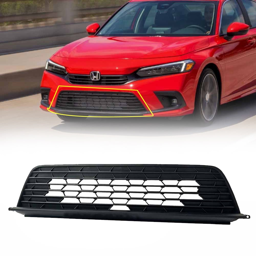 HO1036142 New Replacement Front Lower Grille Grill Textured Fit 2022 ...