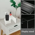 Portable Display Stand Small Acrylic Booth Show Rack Riser Risers ...