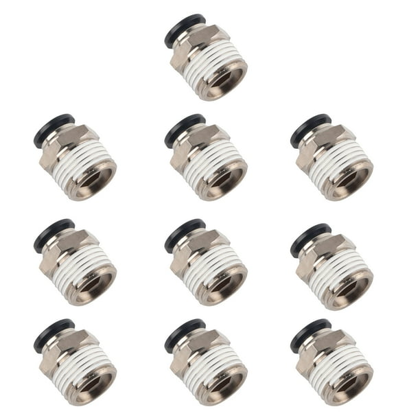 Trachea Connector,Externally Pneumatic Quick Plug Pneumatic Quick Plug ...