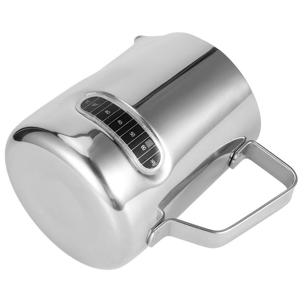 Milk Pitcher, With Temperature Sensor With Scale Markings Coffee ...