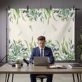Green Leaf Photography Backdrop 7x5FT, Summer Watercolor Country Green ...