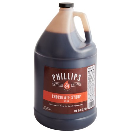 Phillips 1 Gallon Chocolate Syrup - 4/Case - Walmart.ca